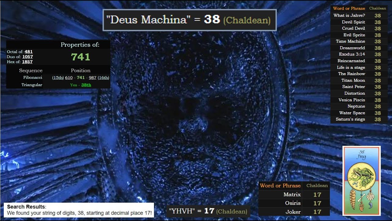 The Matrix Deus Machina Decoded God of Sleep 2 - YouTube