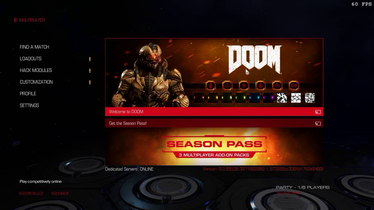 DOOM 2016 PC - Skip Intros & Boot Directly into MP or Snapmap - YouTube