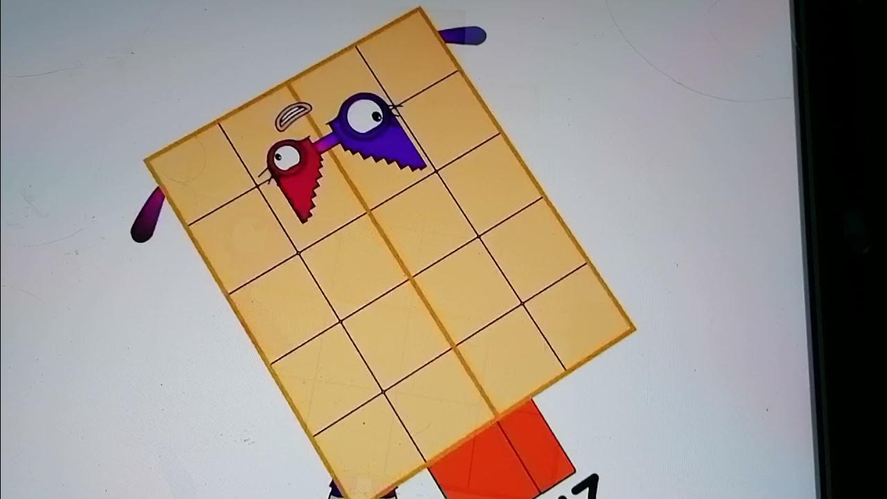 Numberblocks band halves 5 - YouTube