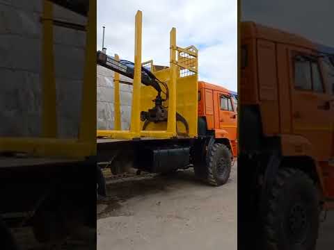 Лесовоз на базе КАМАЗ-431 экспресс-обзор от Егора Свольского