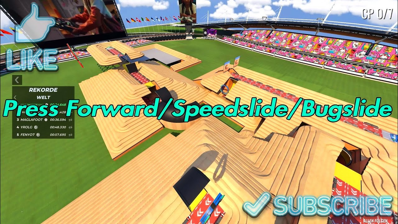 Press Forward Meets Speedslide Meets Bugslide - YouTube
