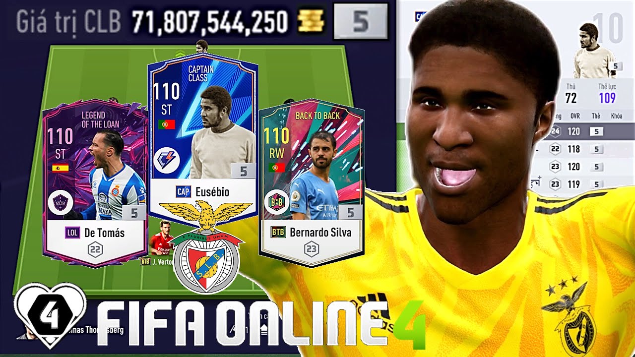 I Love Cầm 60 Tỷ Build Team Color BENFICA Cực Mạnh Trong FO4 Vs: DE ...