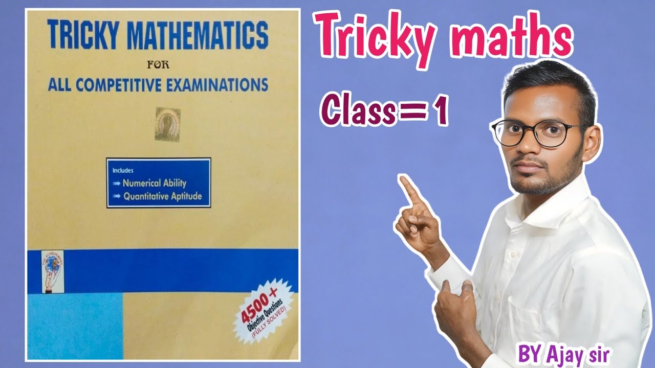 Tricky Maths Class -1 addition For All Compatative exams SSC, UPPSC ...