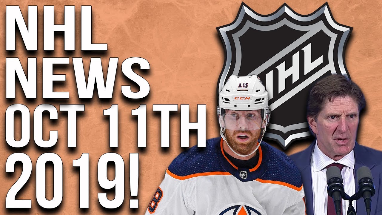 NHL News: Babcock, Neal! (Oct 11th 2019!) - YouTube
