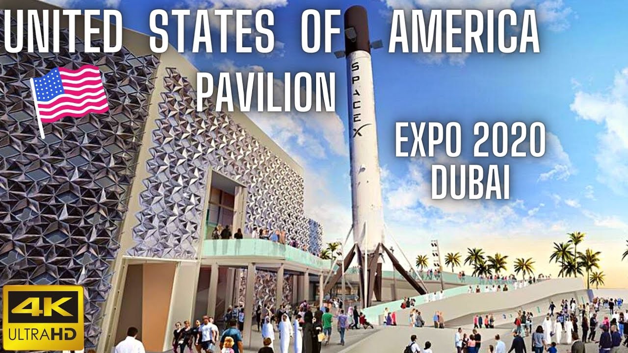 🇺🇸 USA Pavilion | Inside Compete Tour | Expo 2020 Dubai (2021) | SpaceX ...