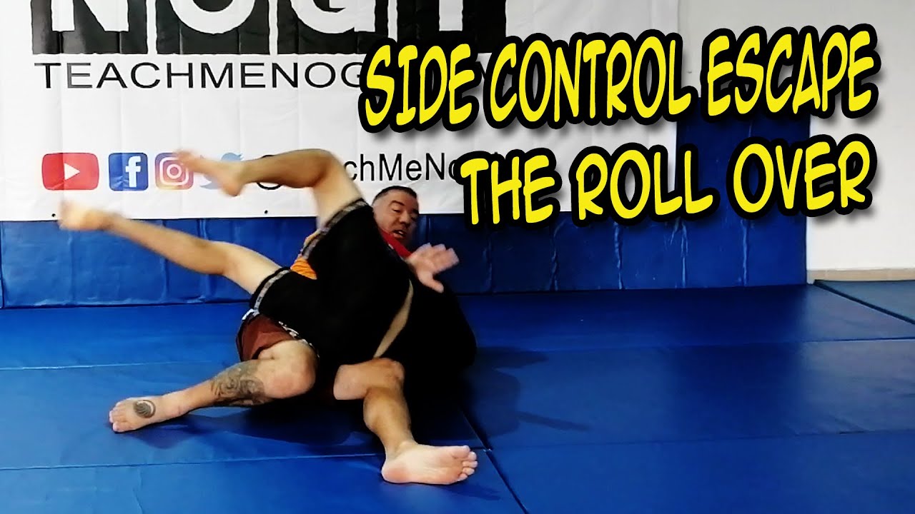 BJJ Fundamentals - Advanced Side Control Escapes - Roll Over Escape ...