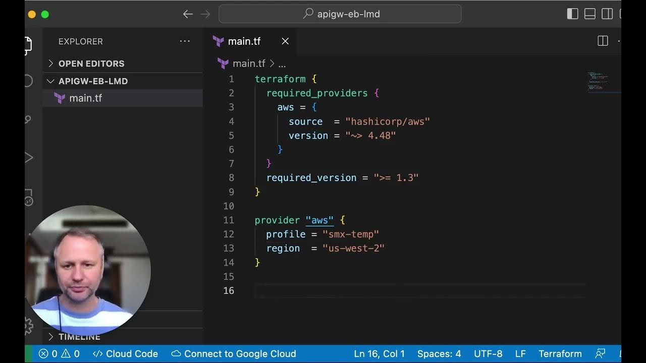 Deploy AWS API Gateway, EventBridge, and Lambda with Terraform - YouTube