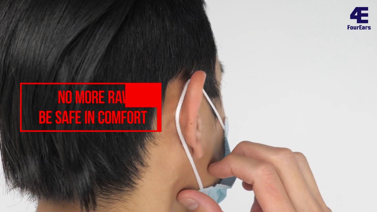 4Ears Face Mask Snap & Hooks - YouTube