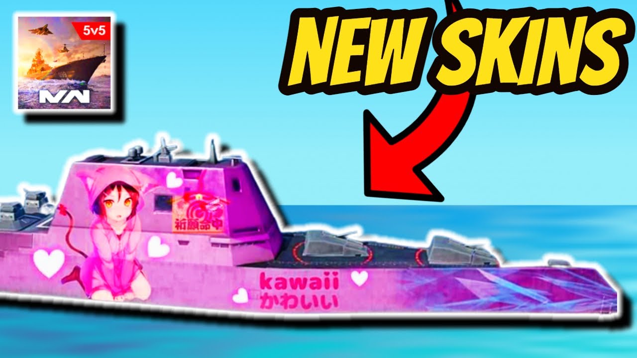 📢 Modern Warships News Skins Customization And More - YouTube