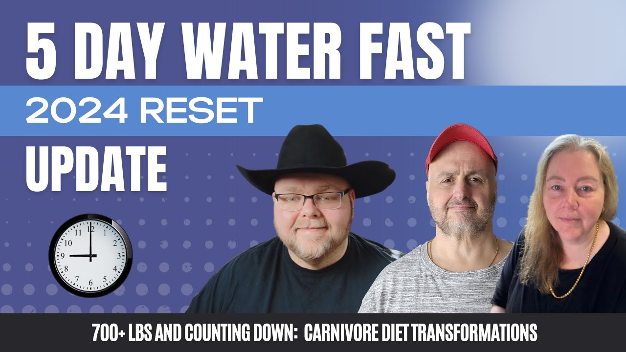 5 Day Water Fast: 2024 Reset Challenge UPDATE - YouTube