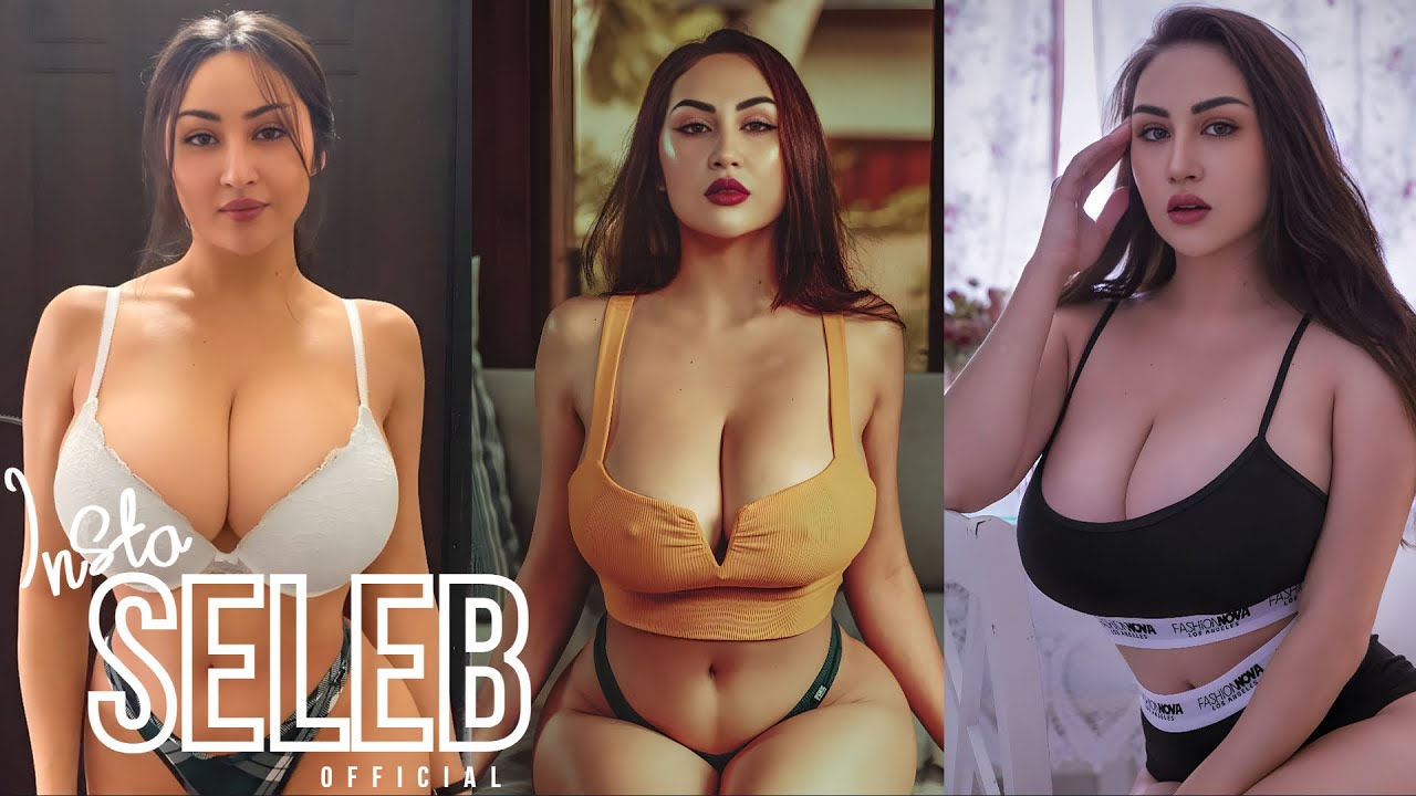 LOUISA KHOVANSKI, PLUS SIZE MODEL , LINGERIE SEXY PLUS SIZE, BIKINI SEXY PLUS SIZE - YouTube