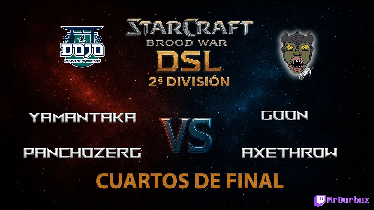 🏆 ¡CUARTOS de FINAL DSL! ⚔️ Yamantaka vs Goon | Panchozerg vs Axethrow ...