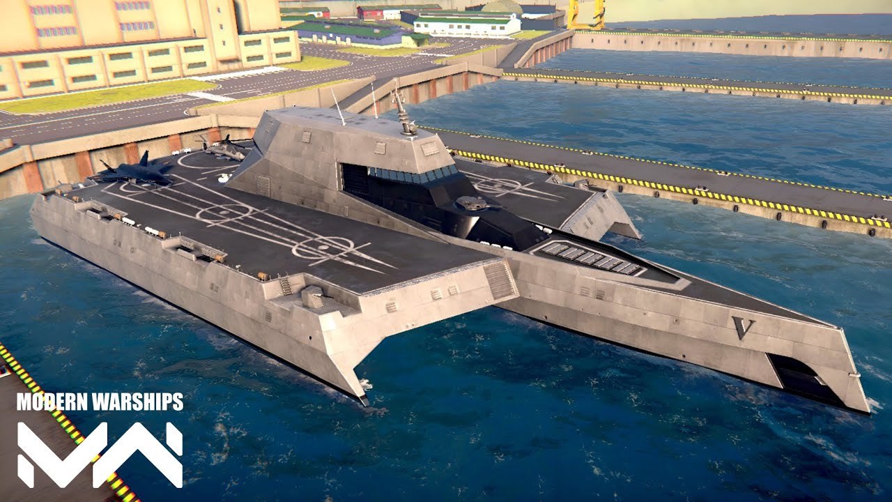 Modern Warships: FS OCEAN AVENGER trying hard to survive. - YouTube