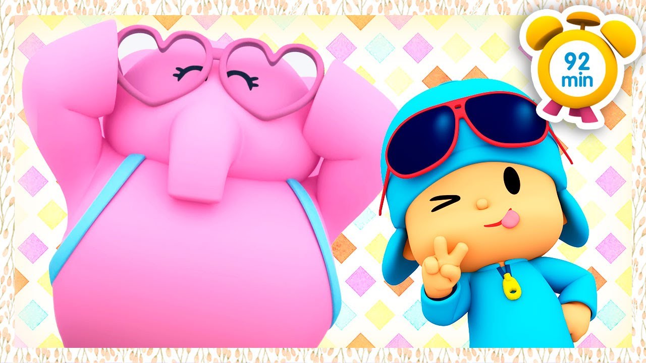 🐘 POCOYO in ENGLISH - The Best Adventures of Elly [92 min] Full ...