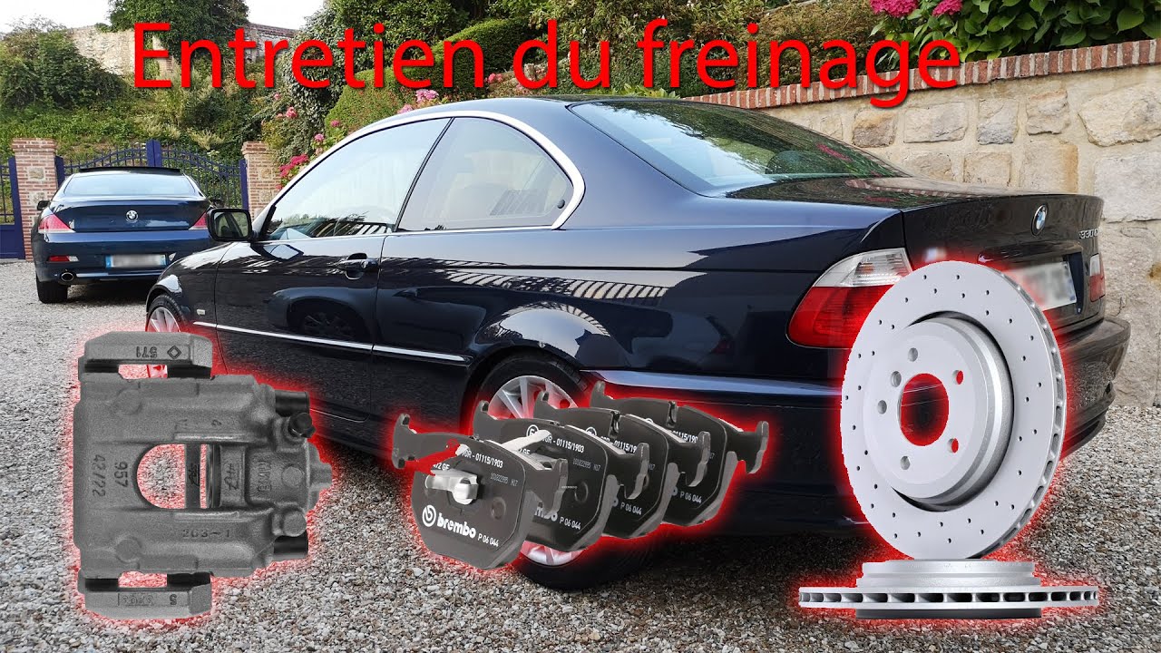 Remplacement étrier, disques et plaquettes arrière et réglage du frein ...