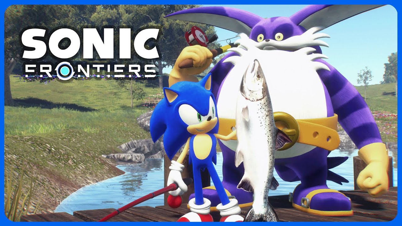 Fishing in Sonic Frontiers - YouTube