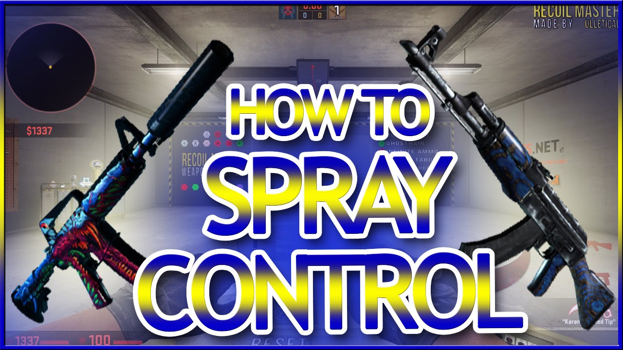 HOW TO SPRAY CONTROL TUTORIAL - (CS:GO HOW TO #1) | GER - YouTube