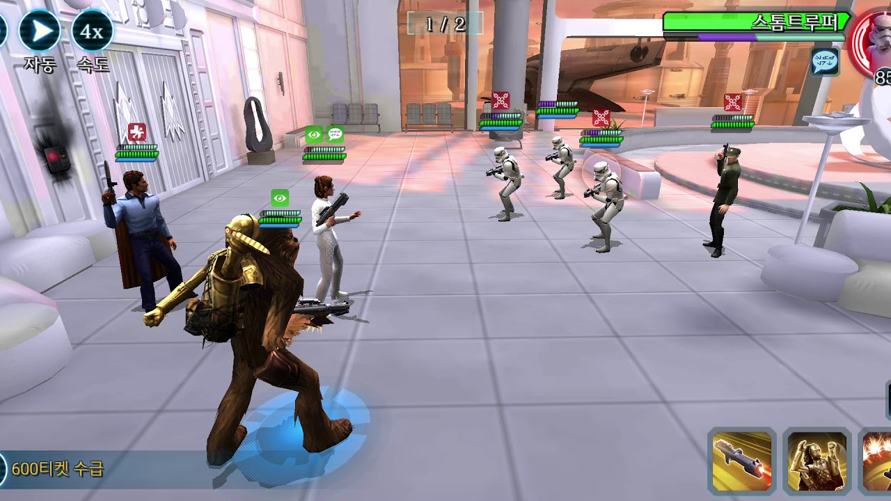 SW GOH(스타워즈 갤럭시 오브 히어로즈) Jedi Knight Luke(JKL, 제다이 기사 루크) unlock, tier6 ...