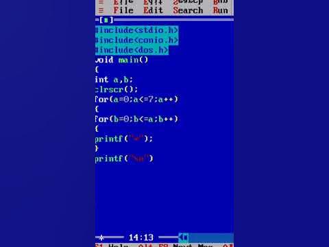 print a new pattern in c programming - YouTube