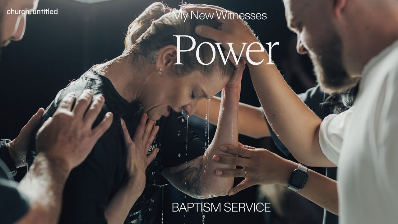 My New Witnesses: Power | Ryan Johnson | Baptism Service | June 30, 2024 | church: untitled ...
