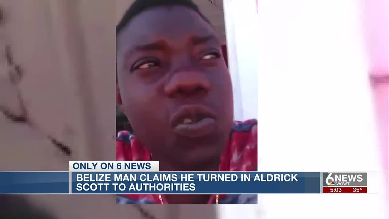 EXCLUSIVE: Belize man says he turned in Aldrick Scott - YouTube