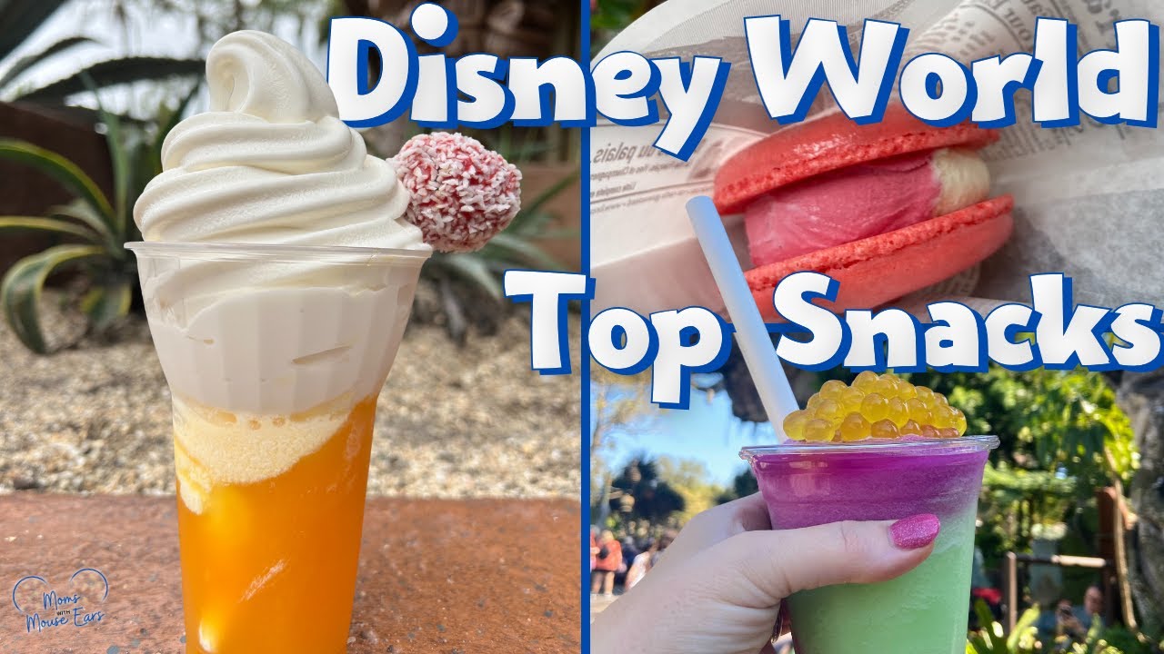 Top 10 SNACKS at Walt Disney World 🍦🥨 | Must-Try Disney Treats! - YouTube