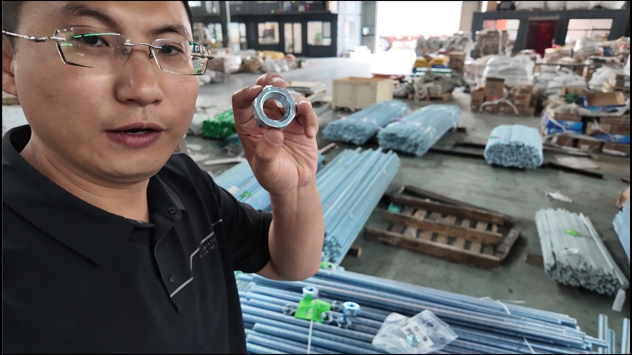 4K HD Warehouse Walkthrough: High-Volume Fastener Quality Control ...