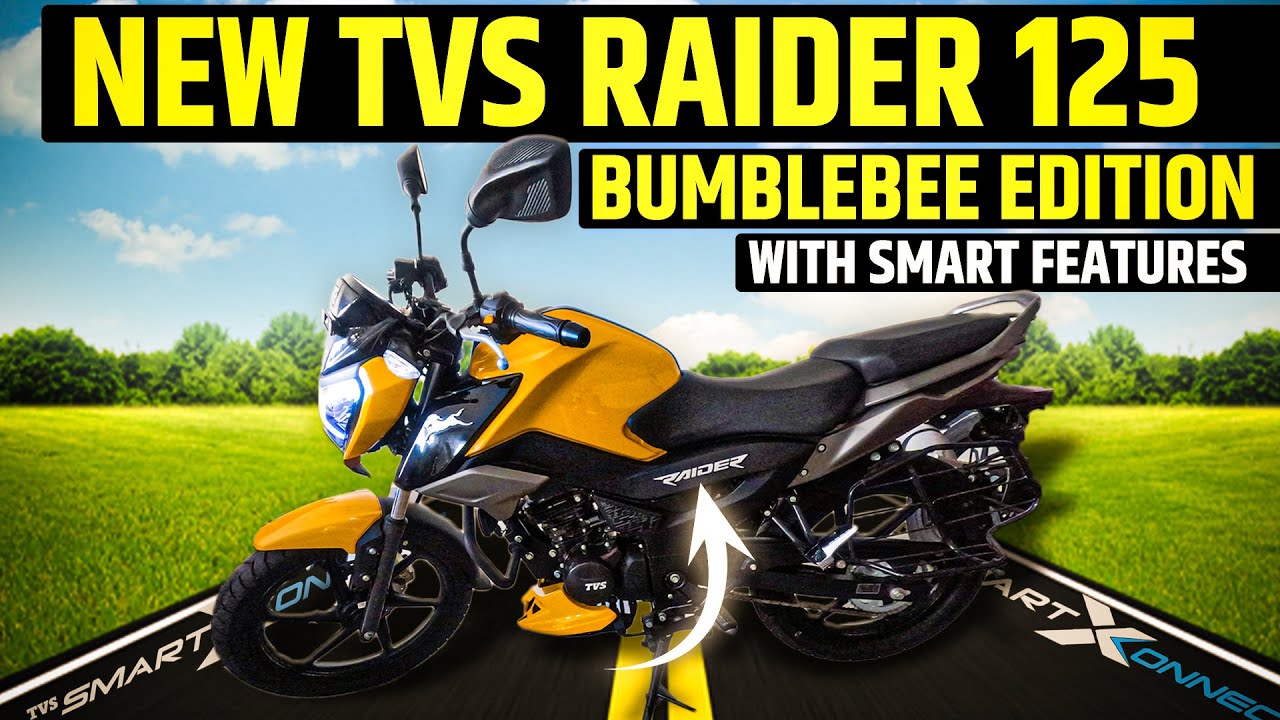 🚀 Introducing the 2024 TVS Raider 125: India’s First Commuter Bike with ...