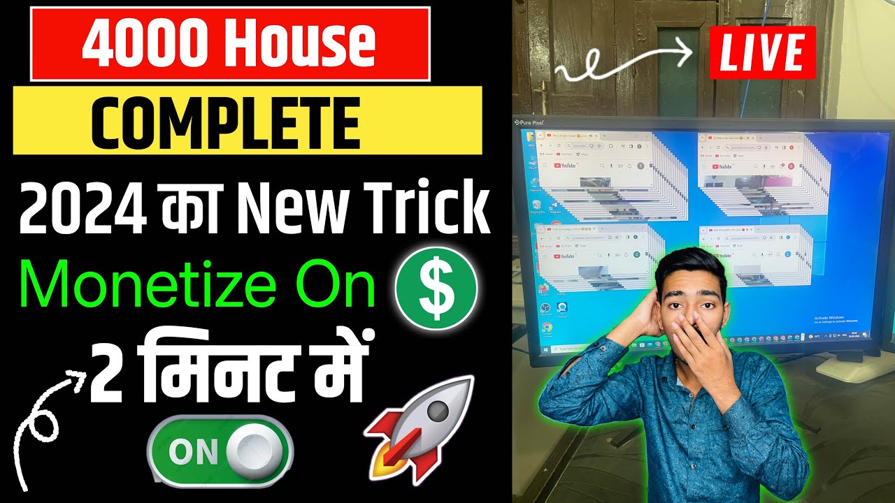 WatchTime Today Update\4000 Hour WatchTime Drop Problem Start |YouTube ...