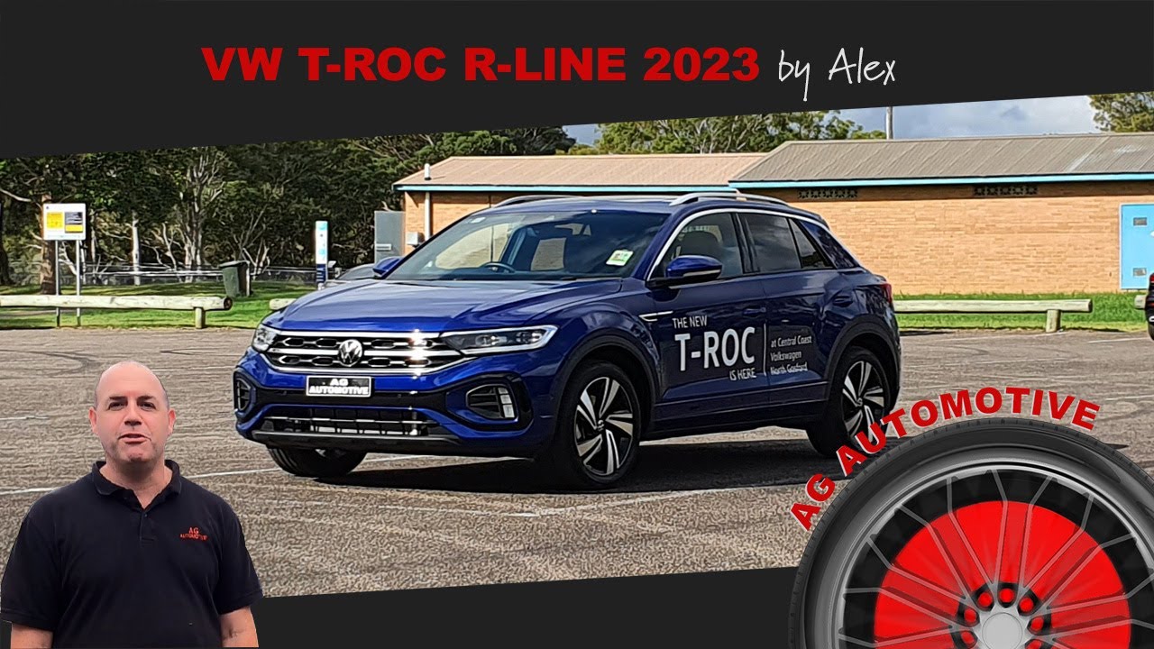 2023 VW T-ROC R-LINE REVIEW - YouTube