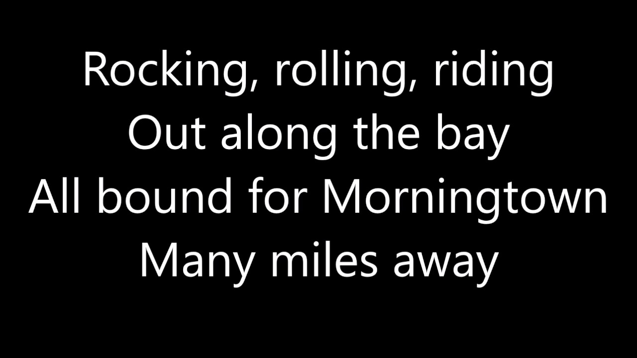 Morningtown Ride (Lyrics) - YouTube