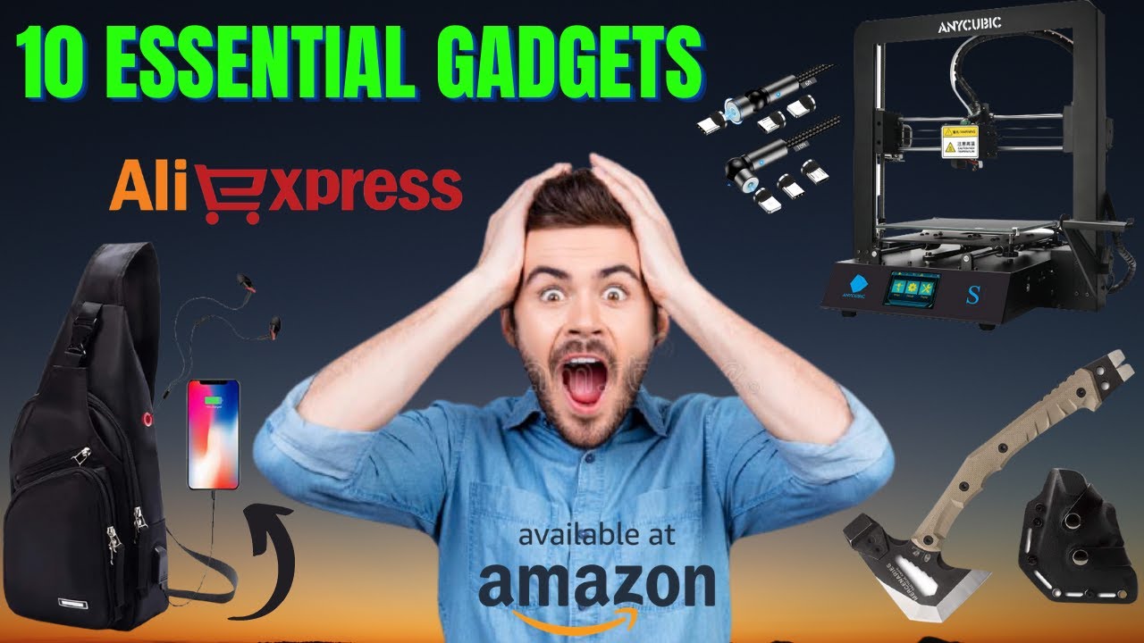 10 essential utility gadgets from amazon and aliexpress must buy - YouTube