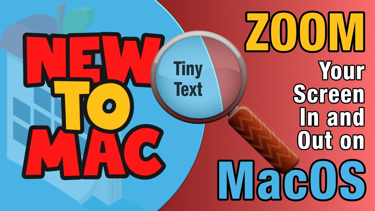 How to set up Screen Zoom on MacOS - YouTube