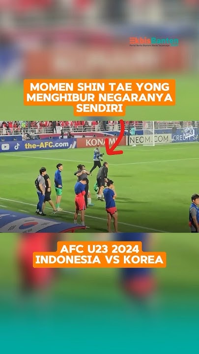 Momen unik Shin Tae Yong Menghibur Negaranya sendiri - YouTube