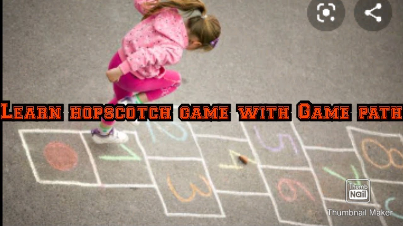 how to play hopscotch at home - YouTube