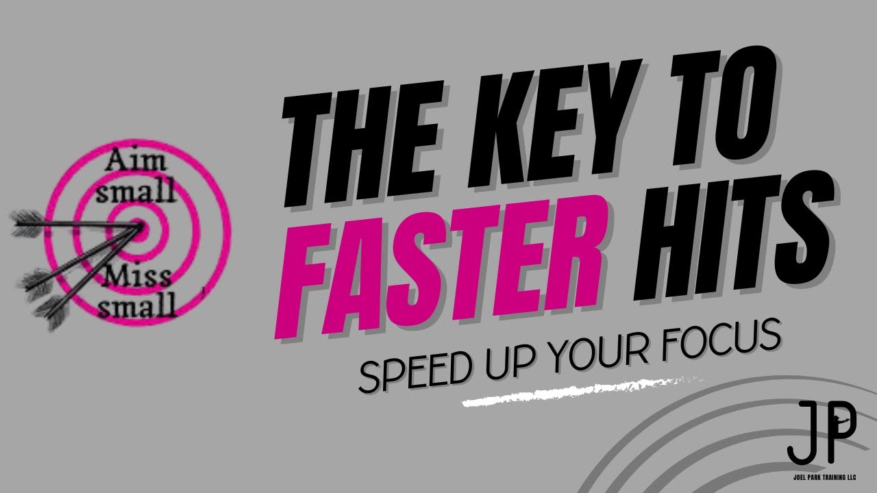 Speed Up Your Focus – The Key to Faster Hits - YouTube