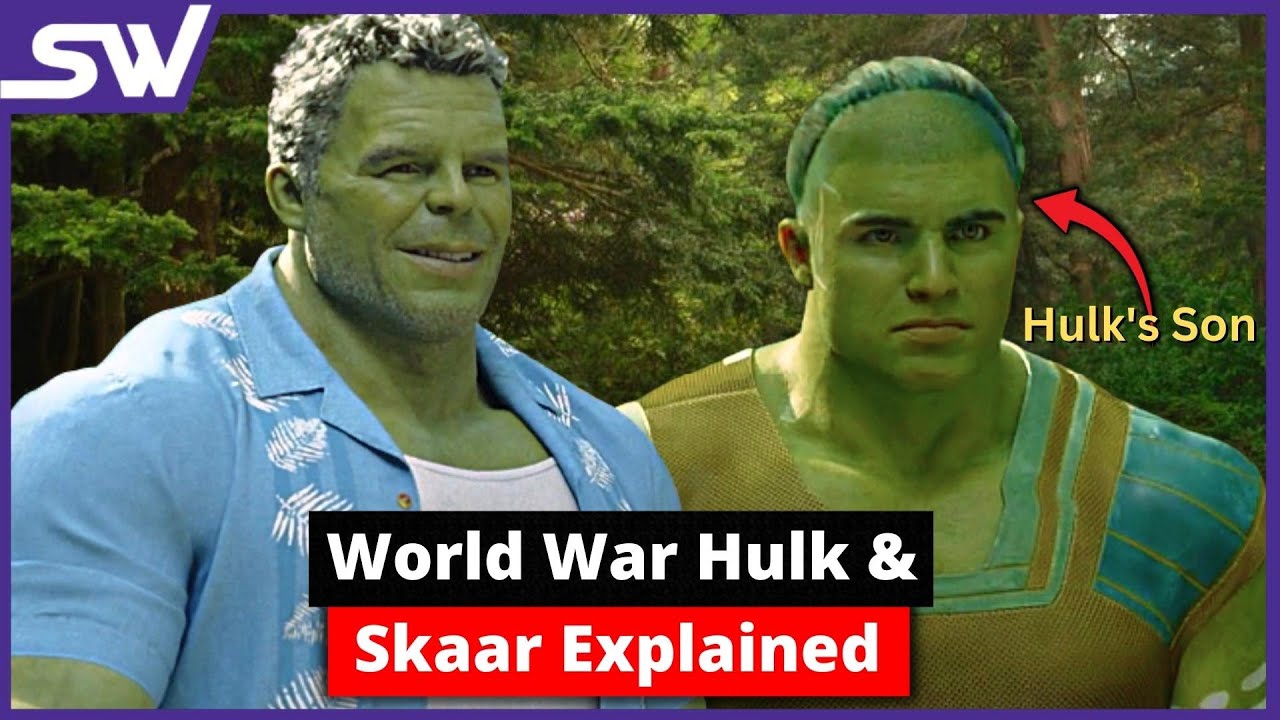 Who is Hulk's Son Skaar? | World War Hulk Movie Set Up EXPLAINED - YouTube