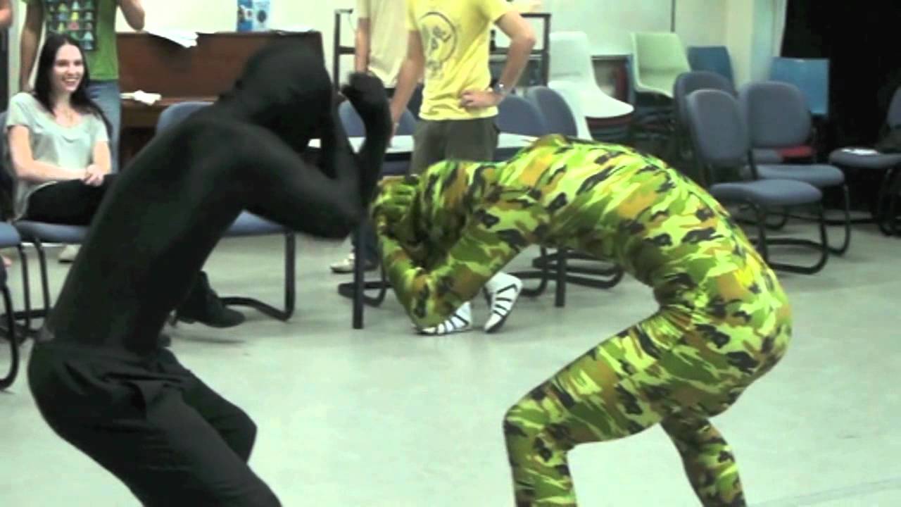 Morphsuit adventures at QUT - YouTube