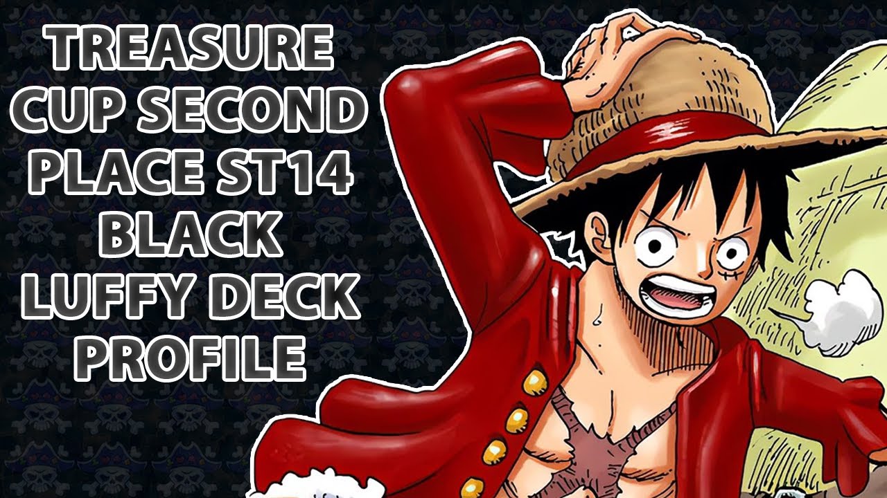 One Piece Card Game Store Treasure Cup Second Place ST14 Black Luffy ...