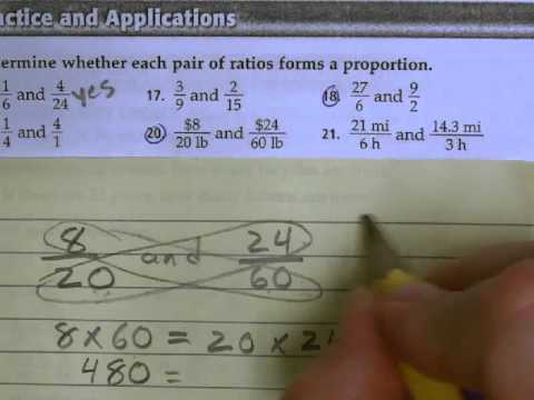 Ratio and Proportion Homework Help - YouTube