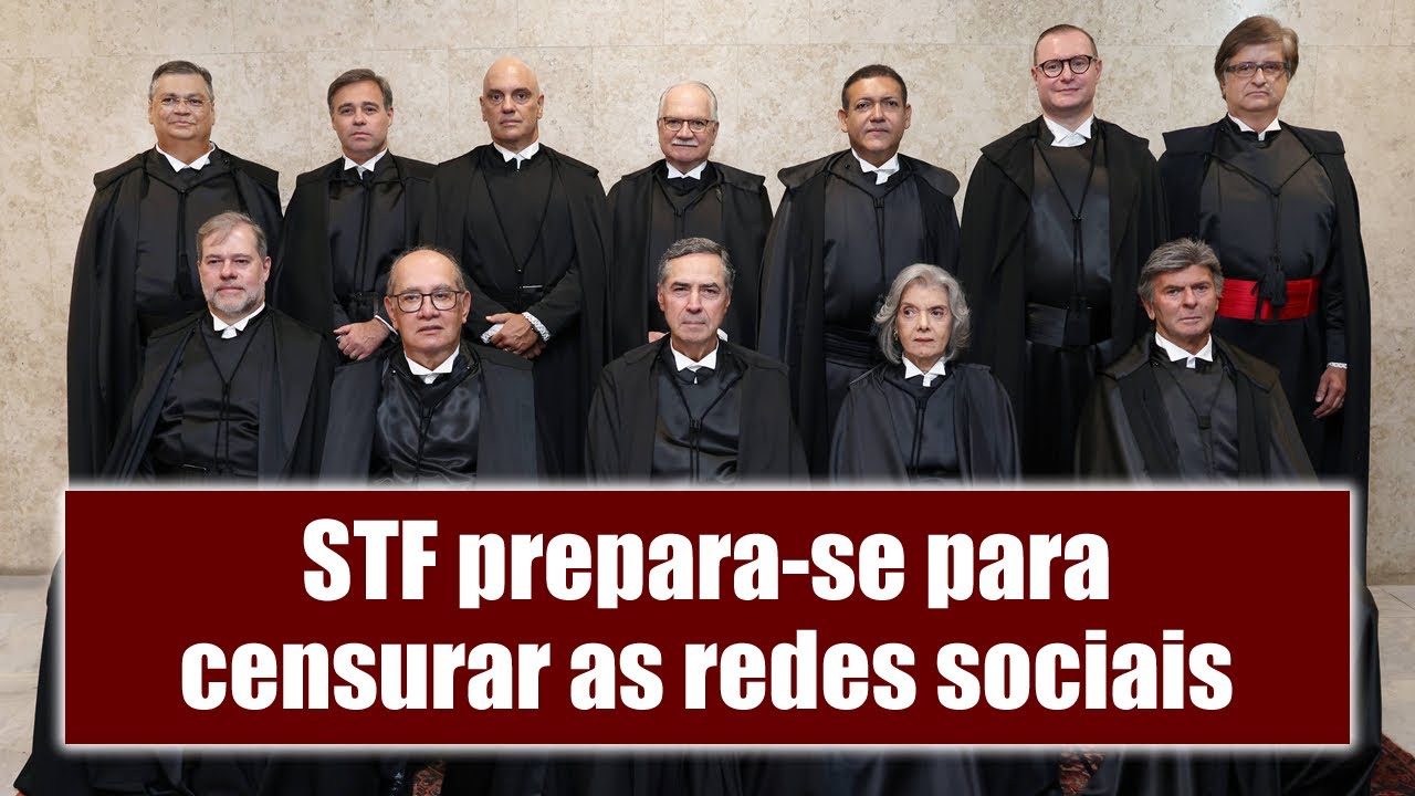 STF prepara-se para censurar as redes sociais - YouTube