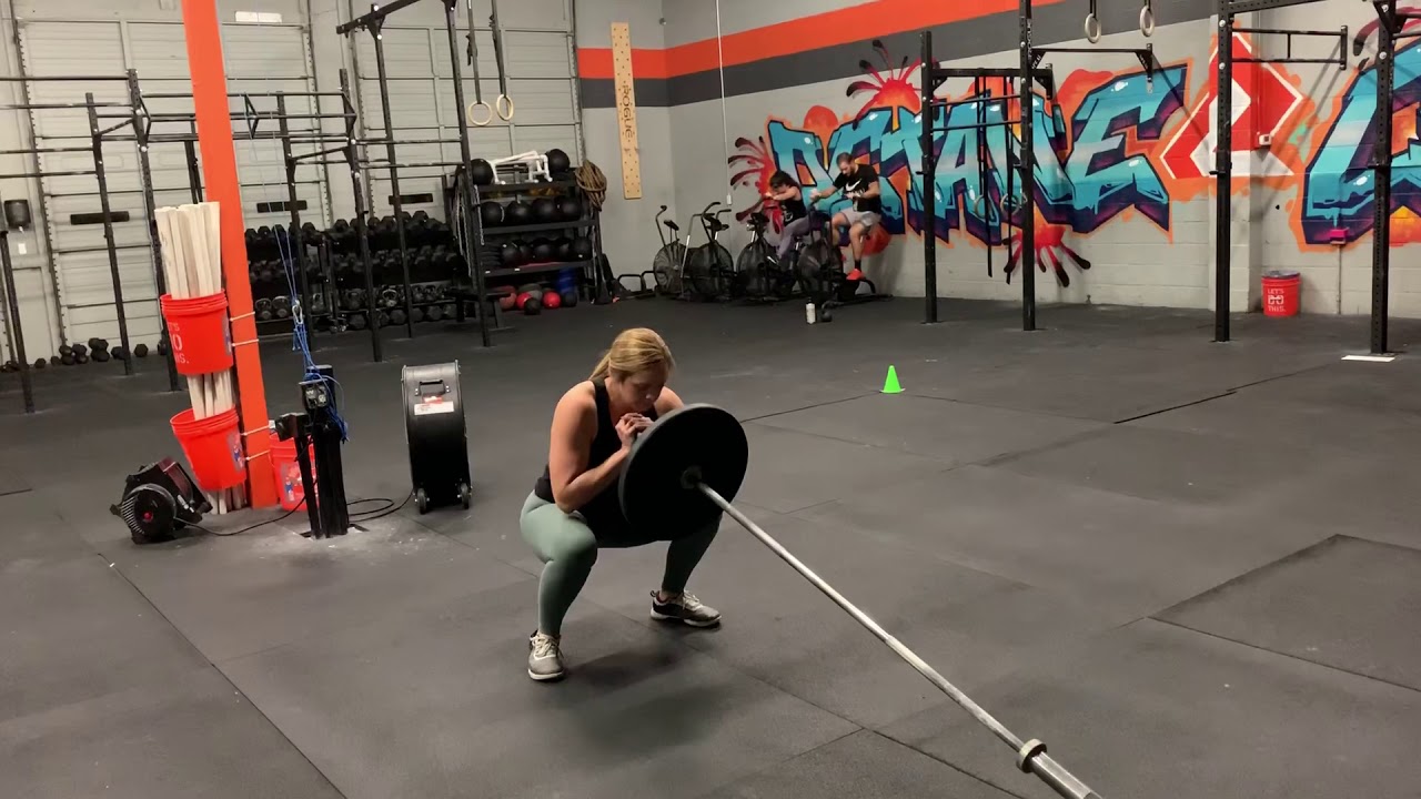 Landmine Front Squat - YouTube