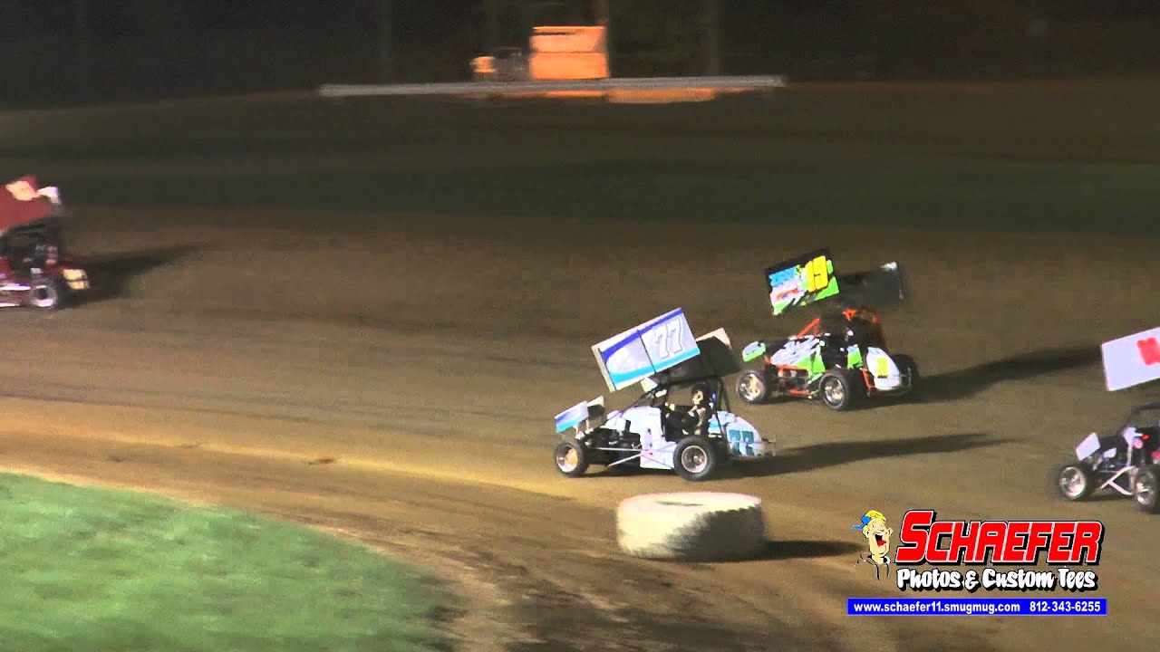 Brownstown Speedway : 05-03-2014 : MMSA Mini Sprint Feature - YouTube