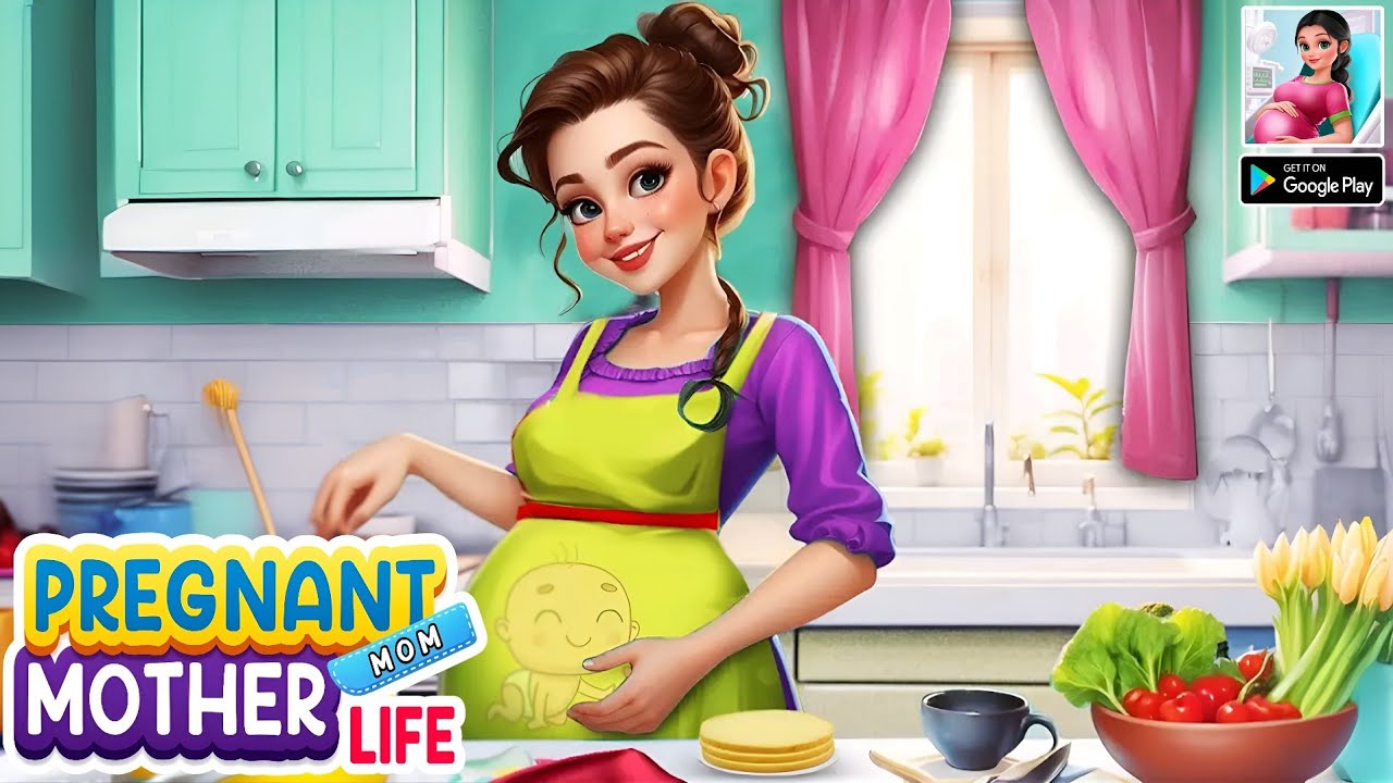 Pregnant Mom Simulator: Family Life & Pregnancy Game | Android Gameplay ...