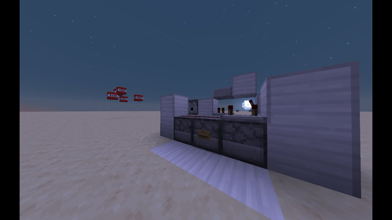 Minecraft 1.14+ - Multi-shot TNT cannon - YouTube