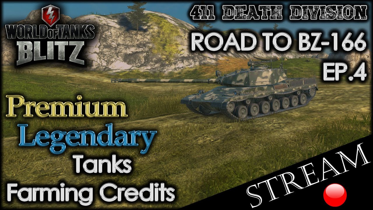 World Of Tanks Blitz - Road To BZ-166 | Premium & Legendary Tanks ...