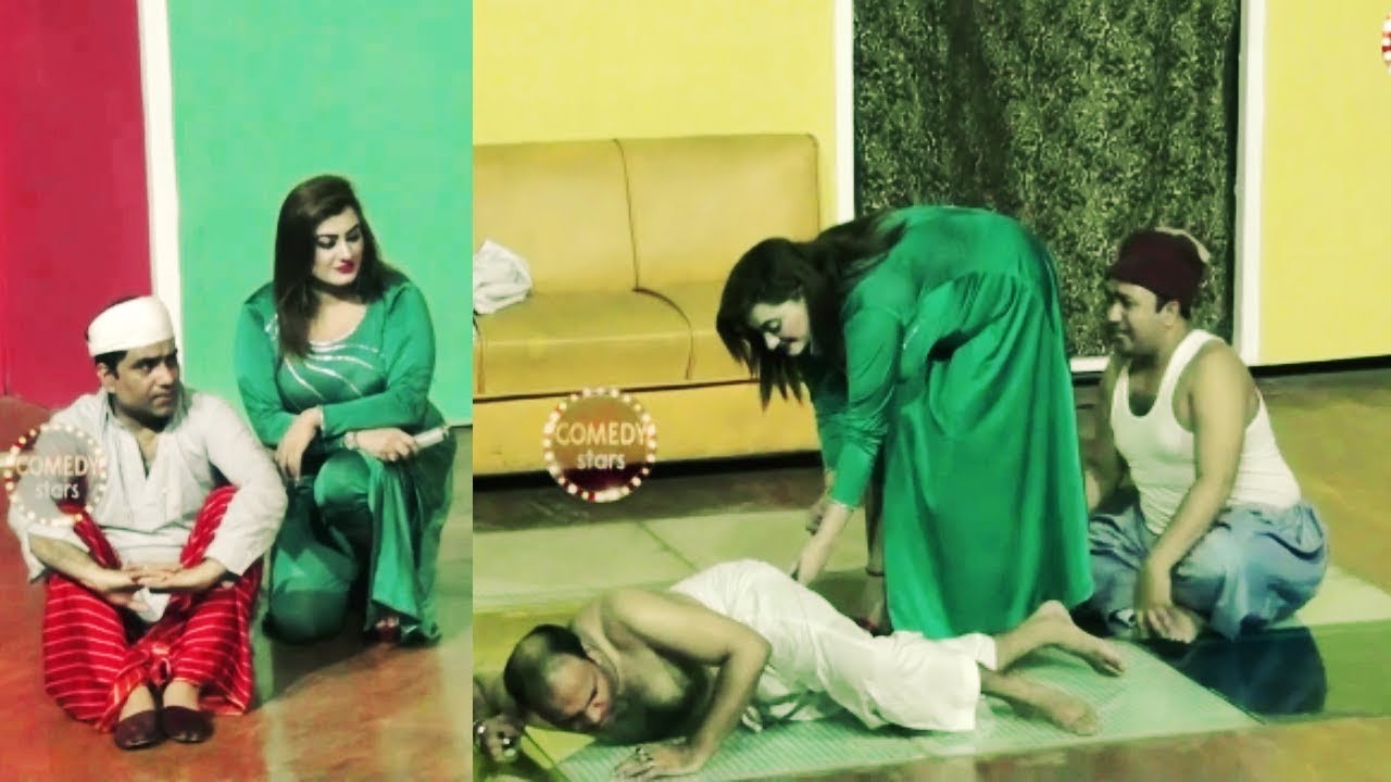 Fauzia Chaudhry and Qaiser Piya Stage Drama Full Comedy Clip 2019 | New ...