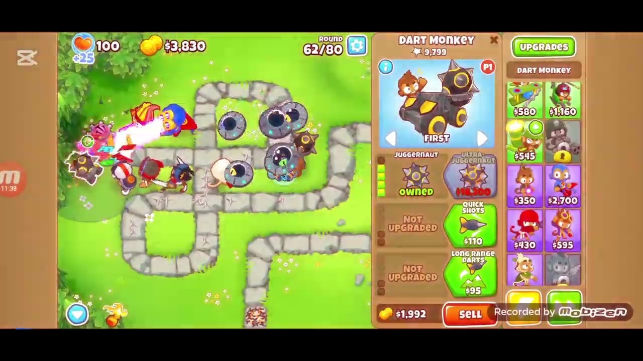I played bloons td6 - YouTube