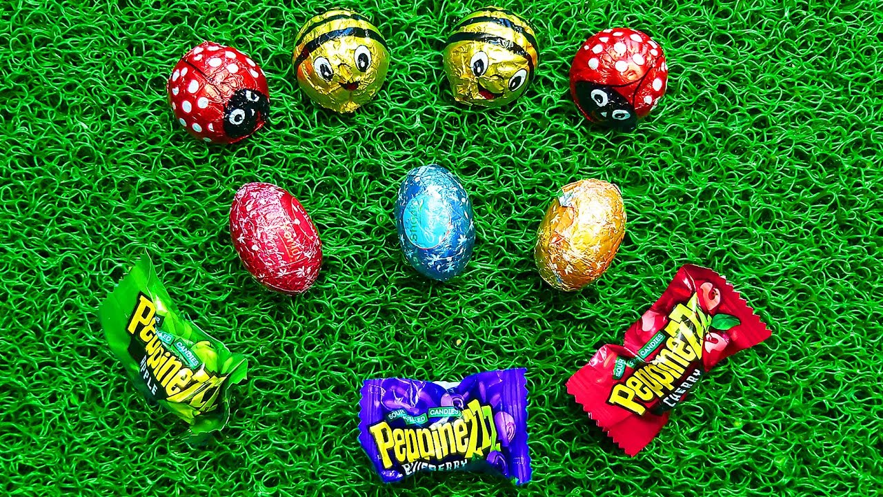 Satisfying Chocolate Opening | Magic Dragon Eggs With Lady Bug & Bee ...