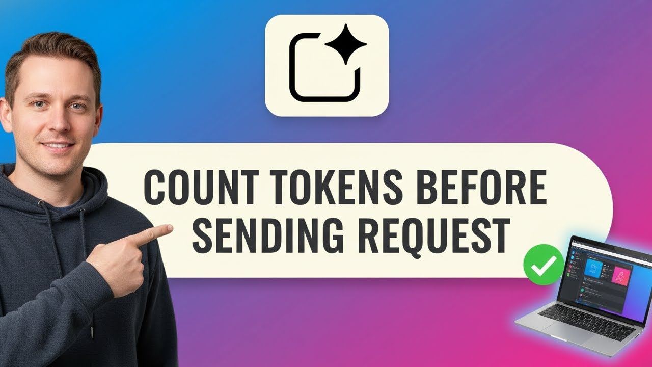 How to COUNT TOKENS BEFORE SENDING A REQUEST IN GOOGLE AI STUDIO (Step ...